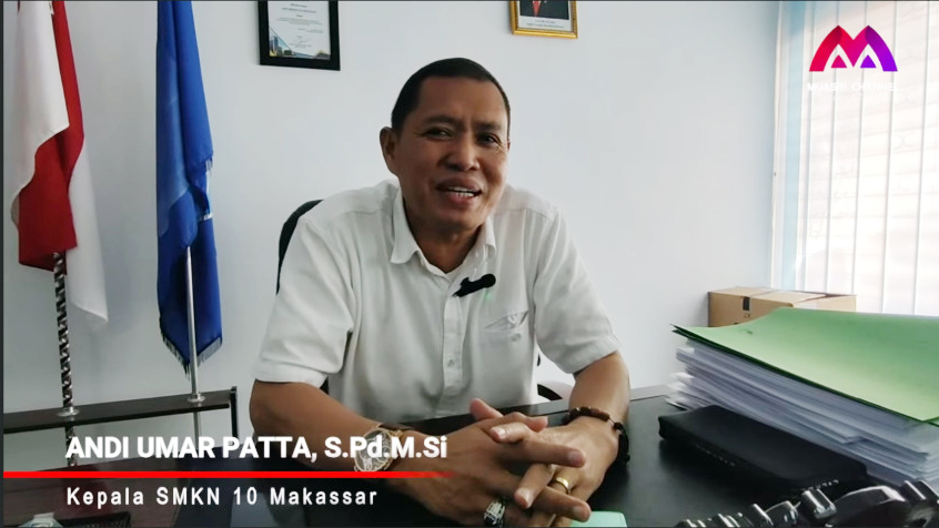 Kasek SMKN 10 Makassar, Andi Umar Patta, SPd.MSi: “Kita Ingin Sukses Penyelenggara, Juga Sukses ...