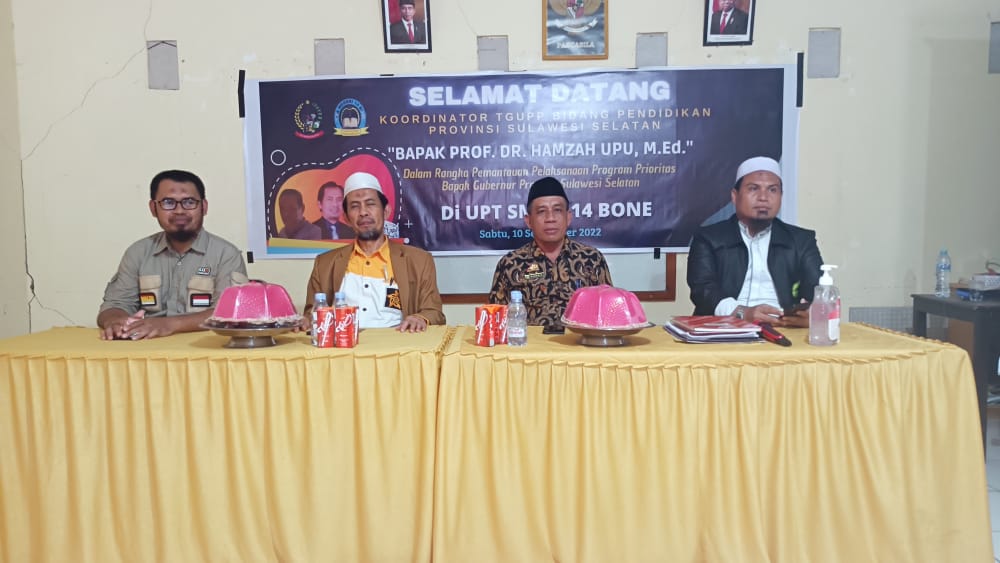 Koordinator TGUPP Apresiasi Inovasi SMAN 14 Bone - Dunia Pendidikan