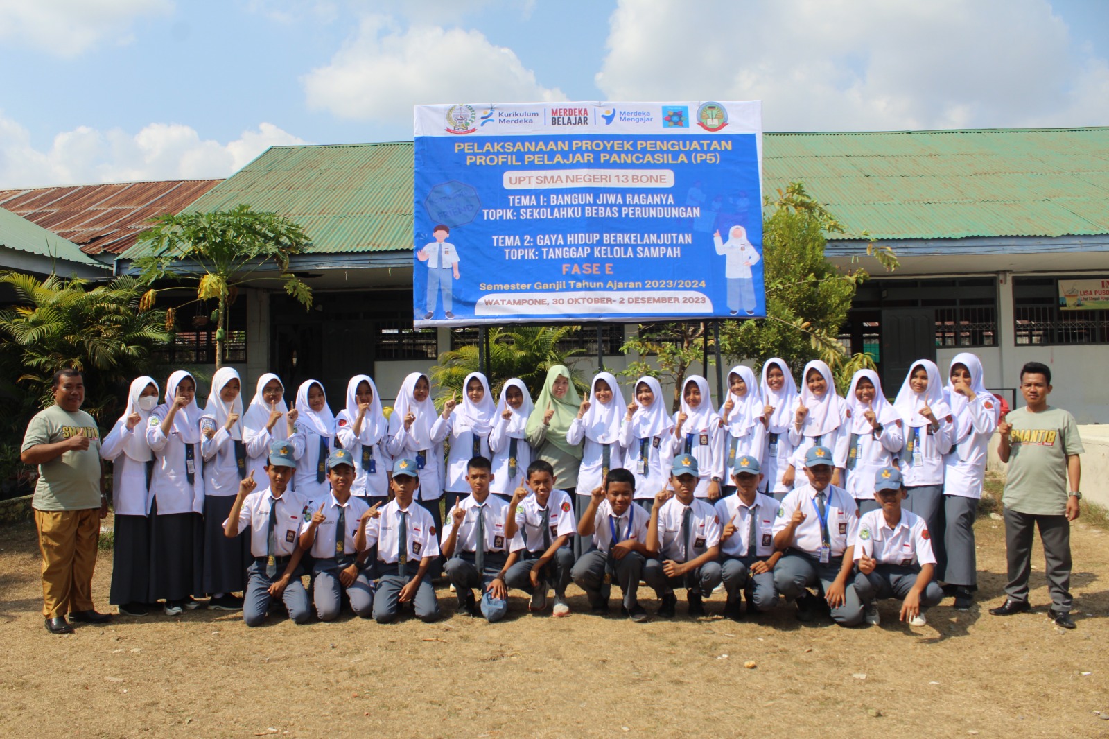 SMAN 13 Bone Gelar P5 dengan Dua Tema - Dunia Pendidikan
