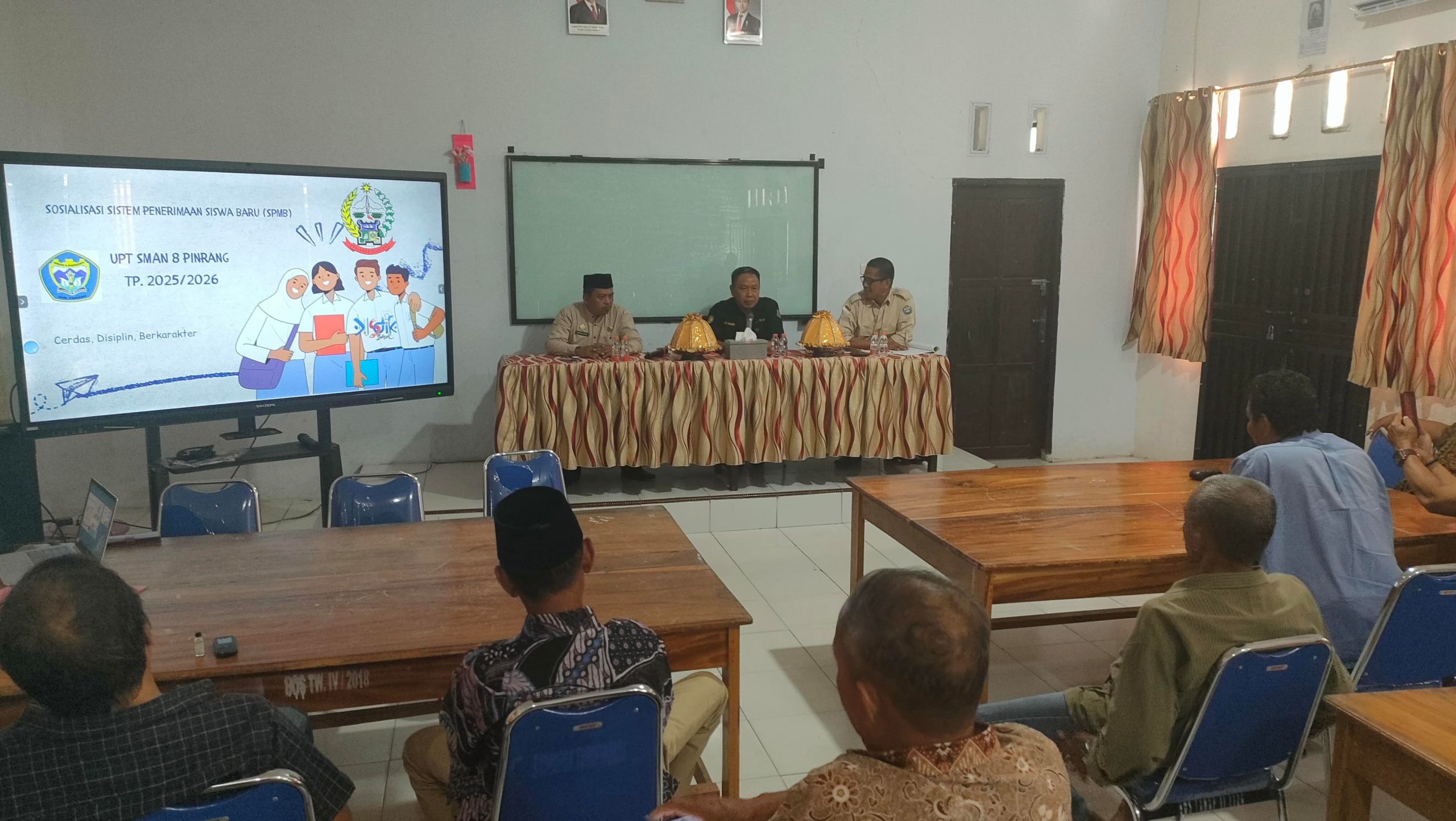 Antisipasi Permasalahan SPMB 2025, SMAN 8 Pinrang Lakukan Mitigasi ...