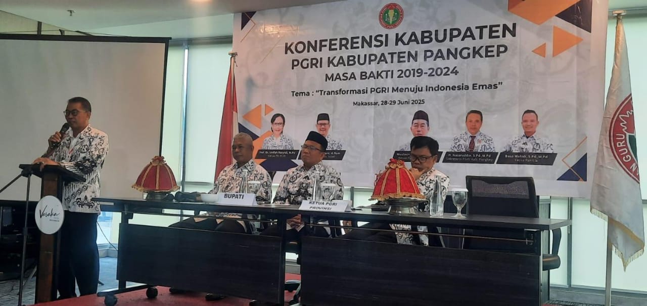 PGRI Pangkep Usia Gelar Konferensi Ini Pengurus Baru Masa Bakti 2025 ...